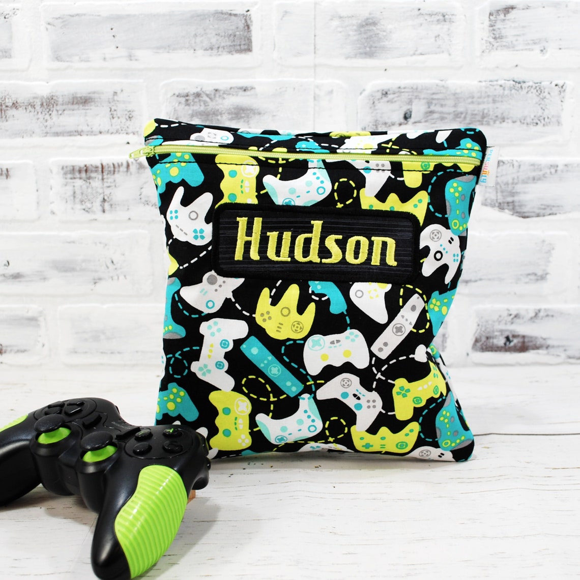 Reusable Sandwich Bag Gamer Snack Bag Food Safe Video Game | Etsy