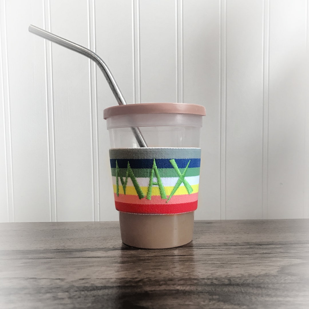 Cupbandz Primary Stripes Name Bands Personalized Sippy Cup Labels Water ...