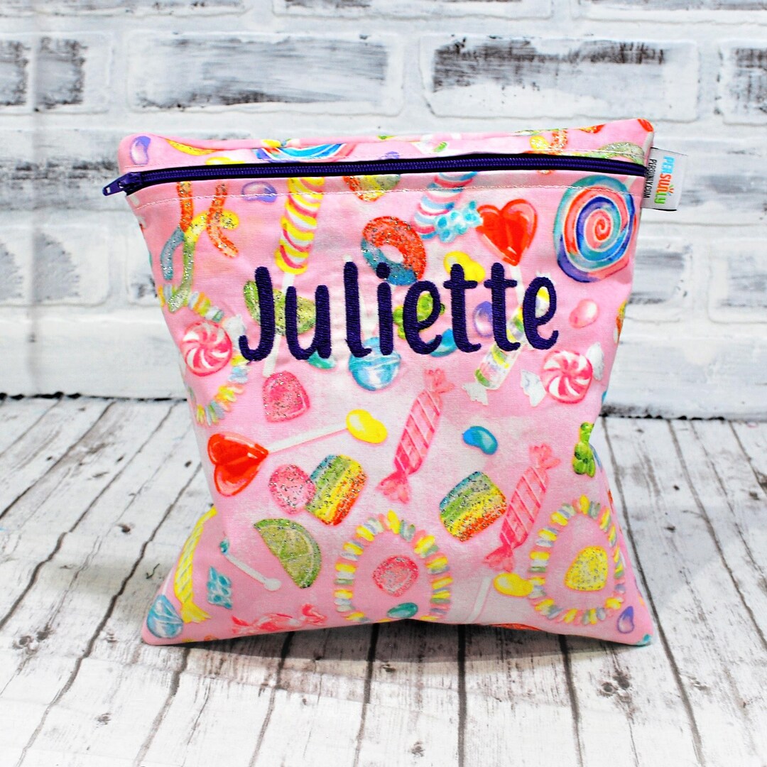 Personalized Reusable Sweets Sandwich Bag Gummy Bear Bracelet Candy ...