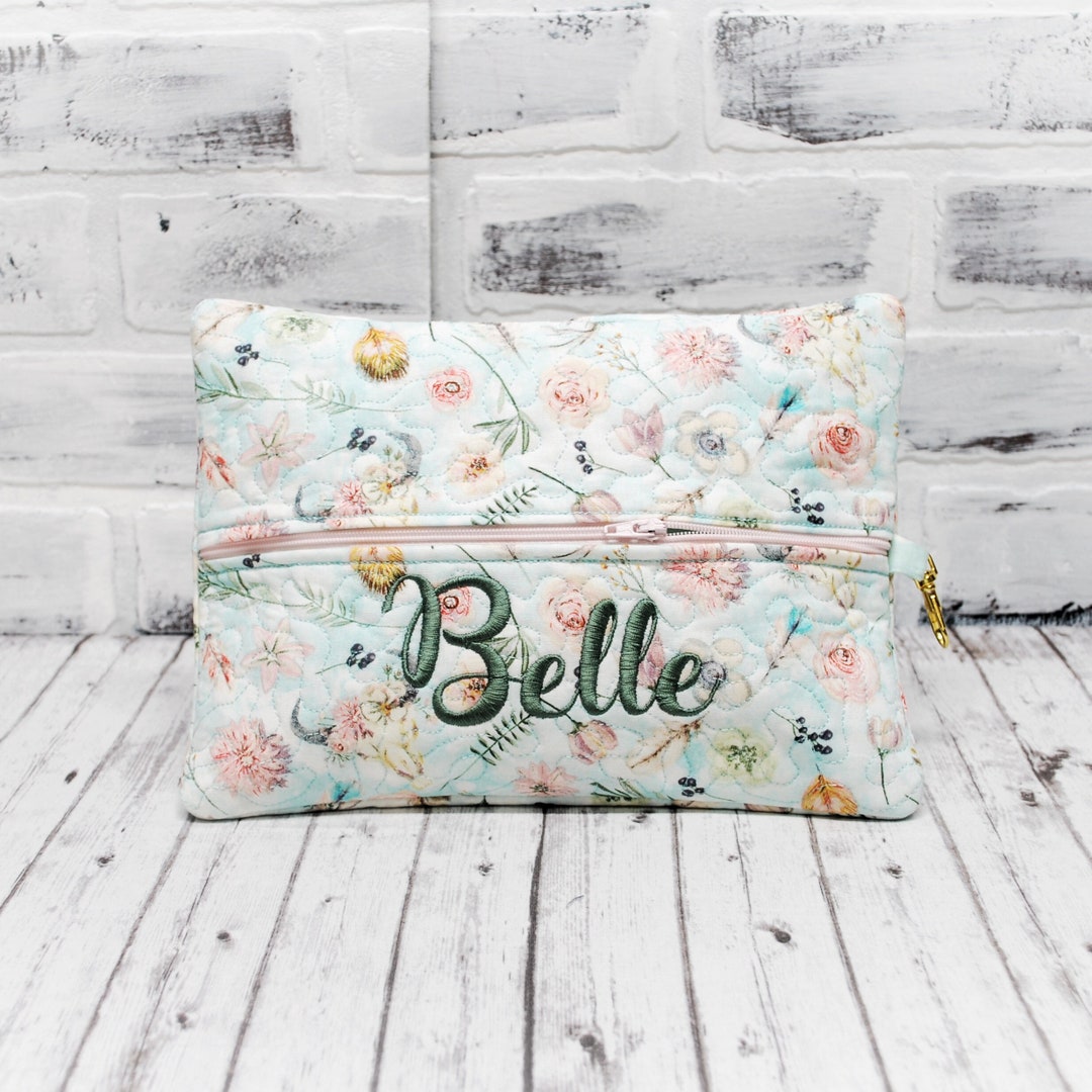 Personalized Shabby Chic Pencil Case - Etsy