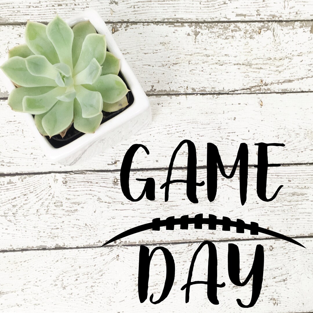 Game Day Svg, Game Day Png, Game Day Dfx, Game Day Vector, Game Day ...