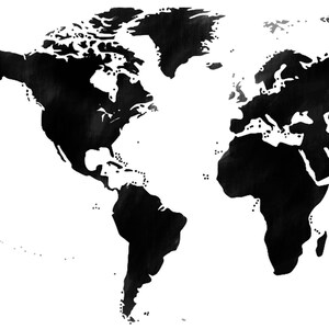 World Map Printable Compass Printable Boys Room (Download Now) - Etsy