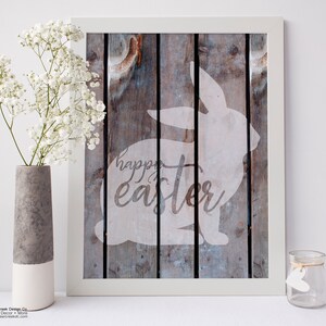Easter Printable / Easter Print / Farmhouse Easter Sign / Rustic Easter ...