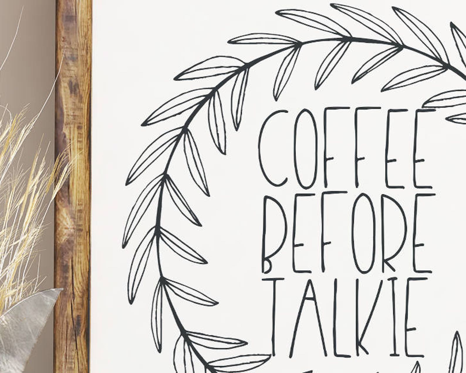 Printable Coffee / Coffee Sign / Coffee Bar Sign / Coffee Gift - Etsy