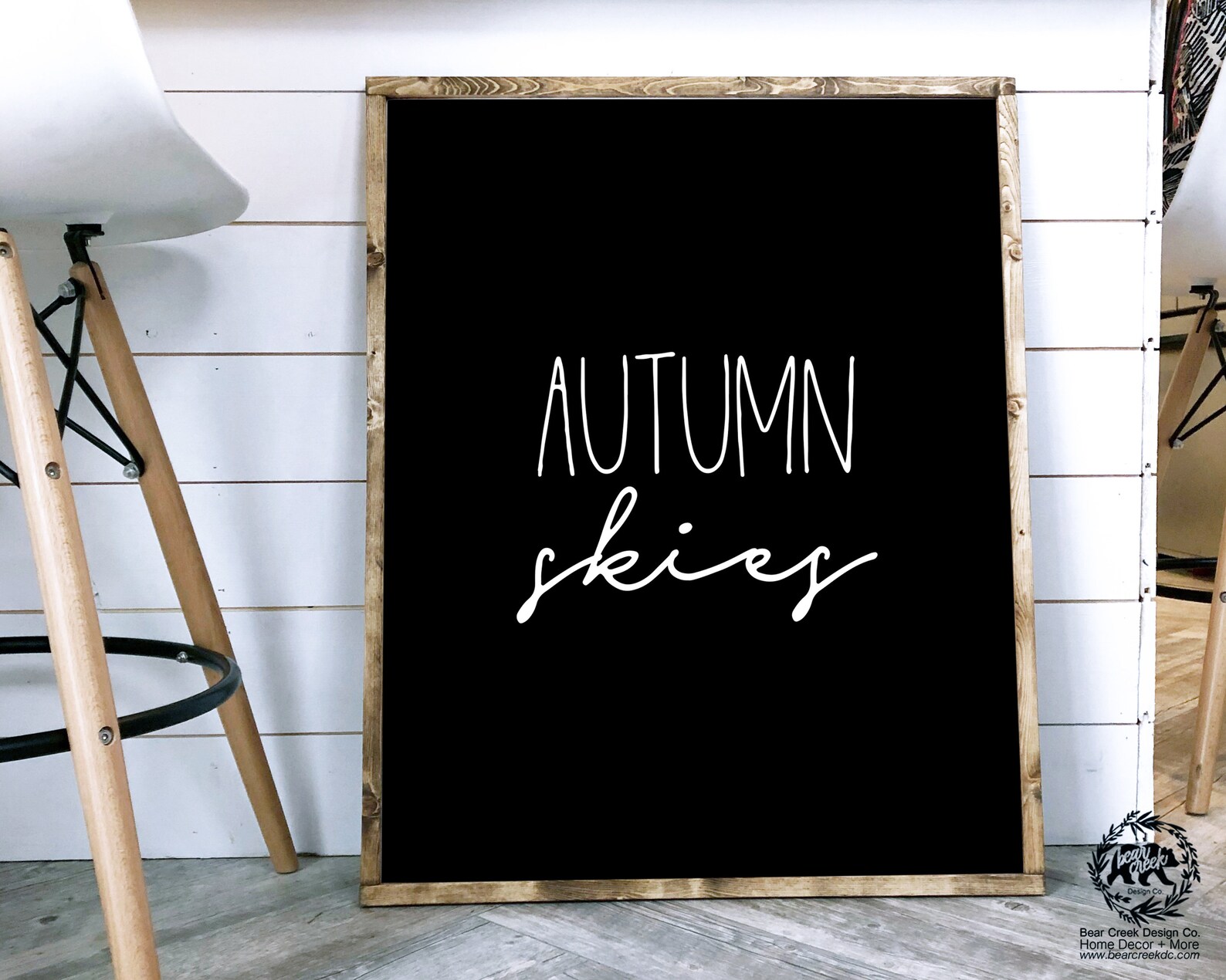 Autumn Skies Pumpkin Pies Sign / Printable Fall Signs / Fall | Etsy