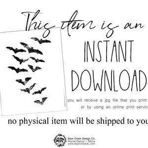 Halloween Bat Sign Halloween Bat Decorations Black Bat Halloween Decor ...