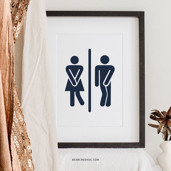 No Peeing Sign - Etsy