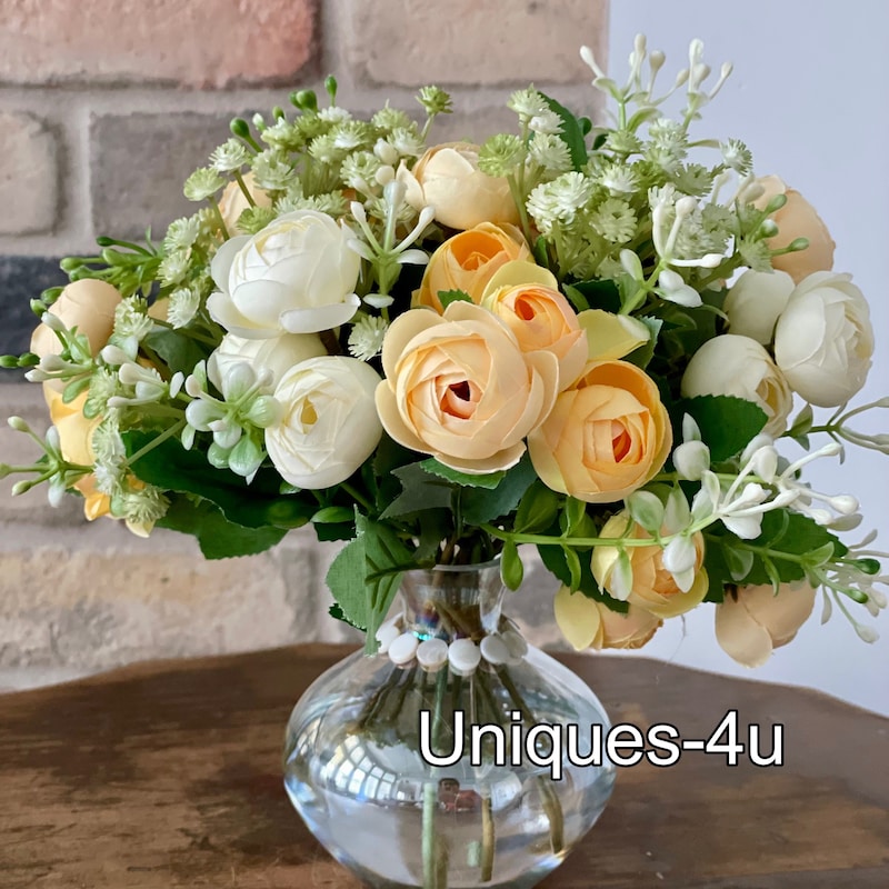 Artificial Flower Table - Etsy