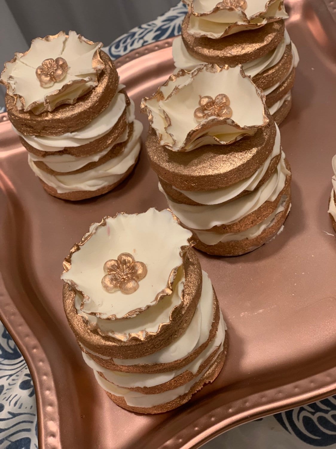 Rose Gold Highlighter Dust Rose Gold Cake Rose Gold Rose Gold Wedding ...