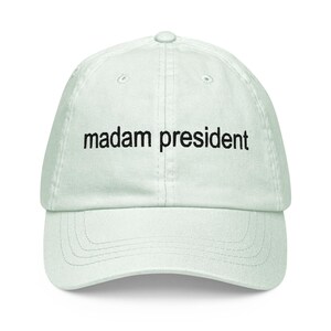 Madam President Dad Hat, Brat Hat, Neon Green Hat, Kamala for President ...