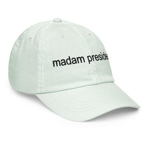 Madam President Dad Hat, Brat Hat, Neon Green Hat, Kamala for President ...