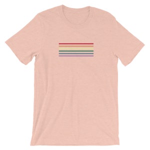 Rainbow Gay Pride Shirt, Pride at Home, LGBTQ Shirt, Rainbow LGBT Pride ...