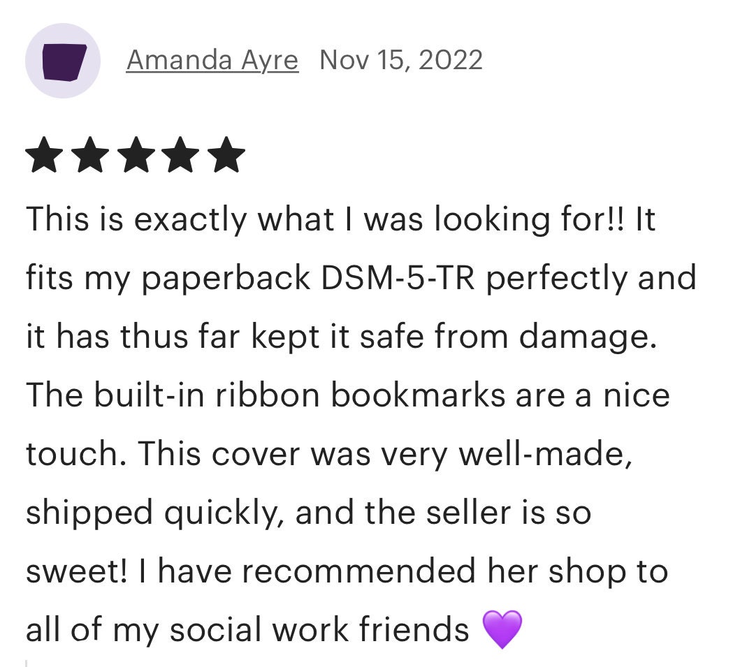 Book Cover for DSM-5-TR Softcover Diagnostic and Statistical Manual of ...