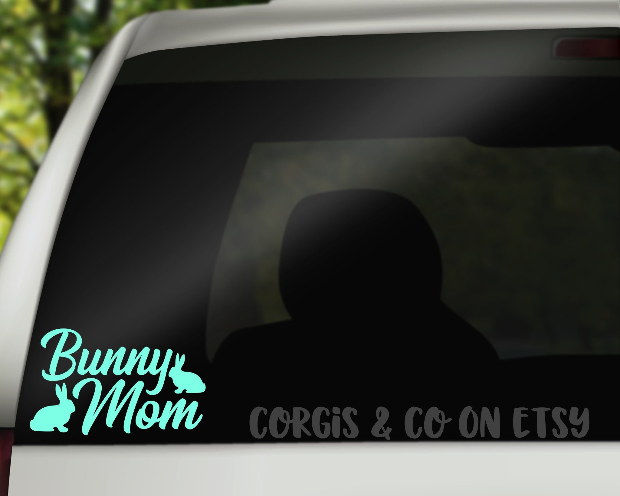 Bunny Mom Rabbit Bun Vinyl Decal Sticker for Tumbler Car - Etsy
