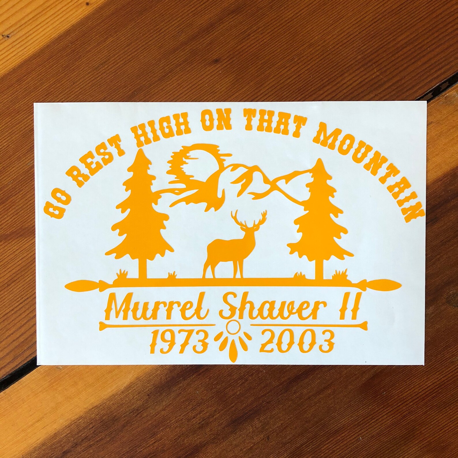 Dad Grandpa Grandfather Memorial Vinyl Decal Custom Tribute - Etsy
