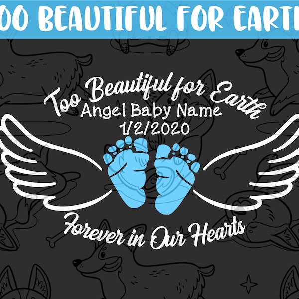 Baby Memorial Car Sticker - Etsy