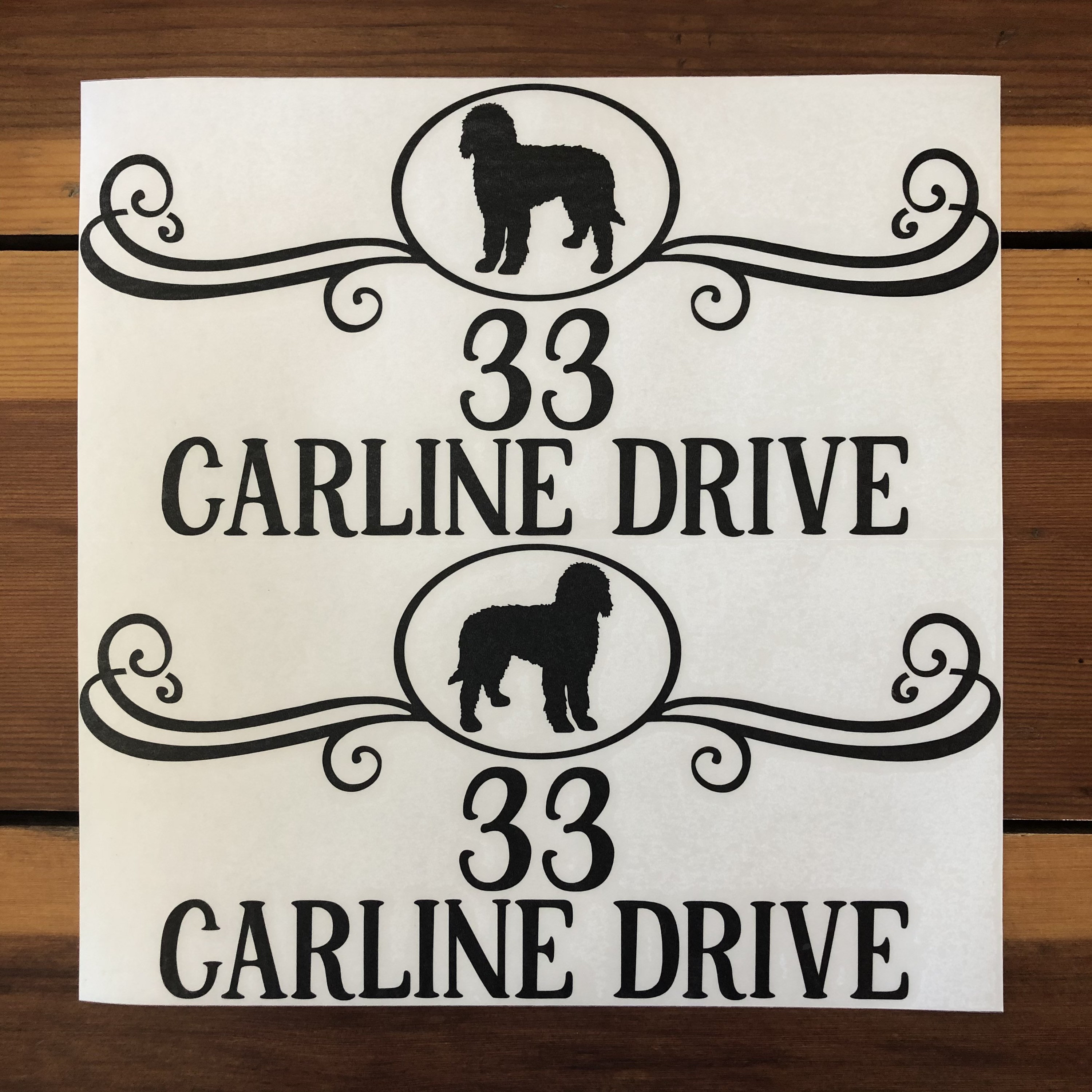 Labradoodle Doodle Dog Custom Mailbox Decoration With - Etsy