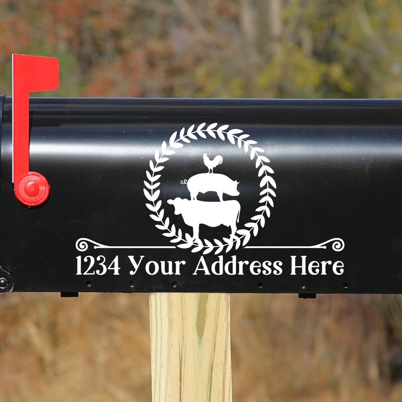 Mailbox Sticker - Etsy