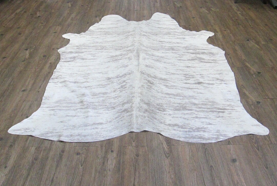 Large Cowhide Rug - 100% Premium Hair-on Hide With Natural Suede ...