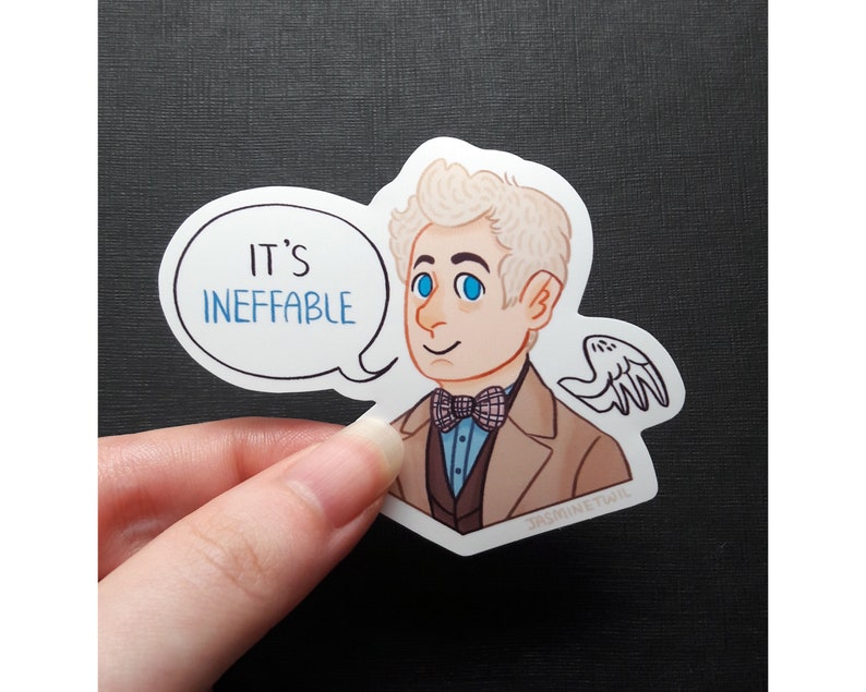 Good Omens Aziraphale and Crowley Quote Stickers - Etsy