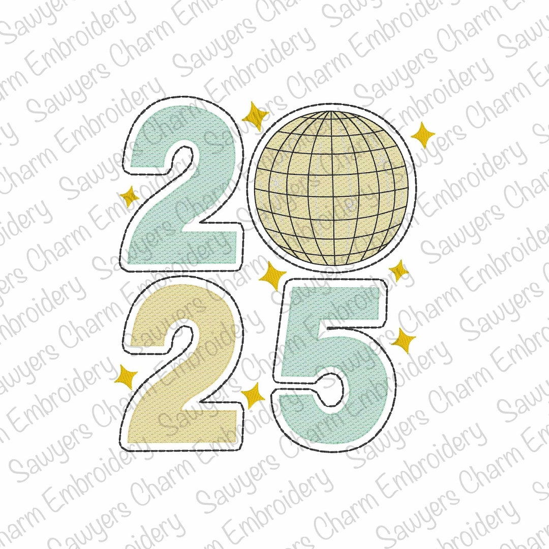 2025 Disco Ball Light Fill Sketch Stitch Machine Embroidery Design File ...