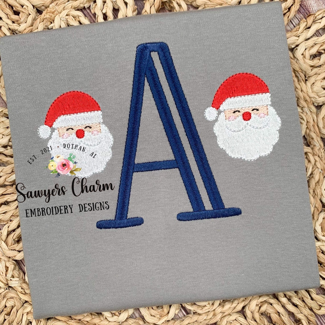 Mini Fill Santa Claus, Machine Embroidery Design File, Perfect for ...