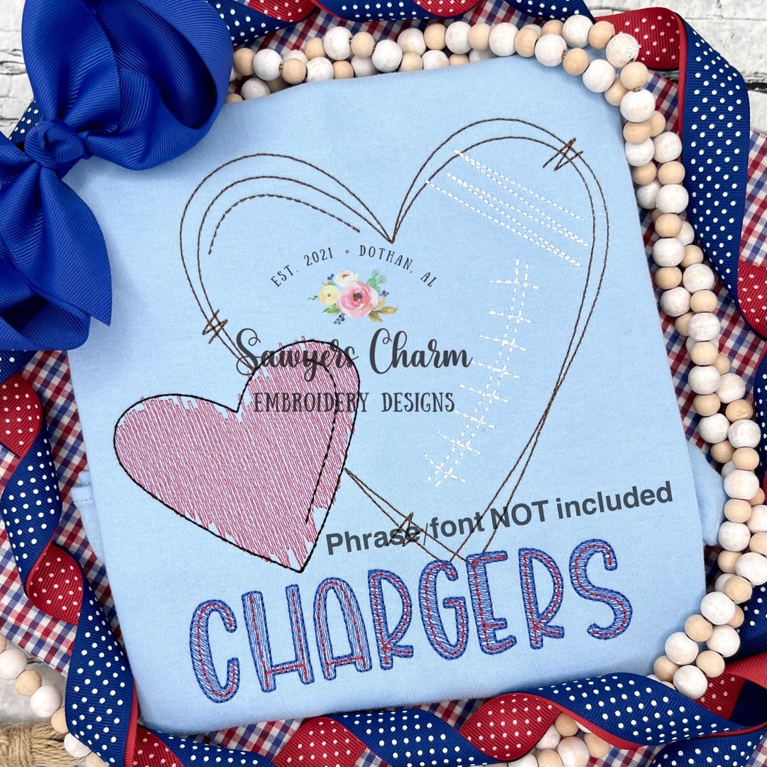 Squiggly Scribble Football Heart Bean & Sketch Stitch Machine ...