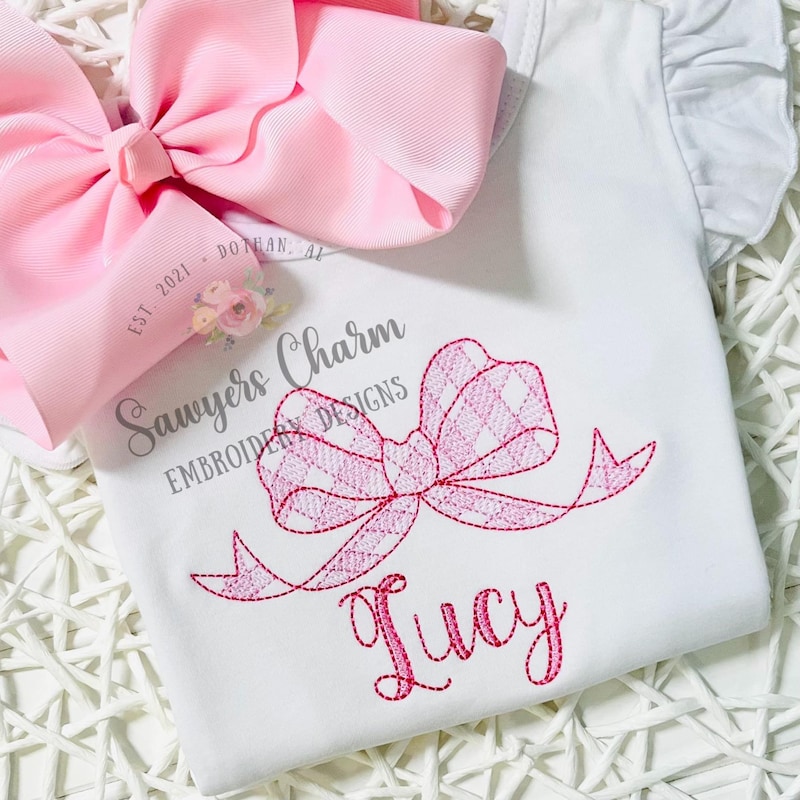 Millenium Embroidery Font - Etsy