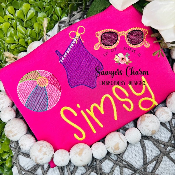 Framed Bathing Suit - Etsy