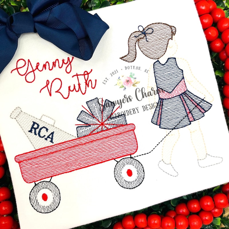 Cheerleader Quick Stitch - Etsy