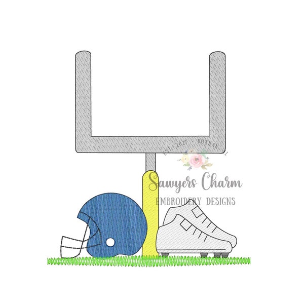 Cross Stitch Football Helmet Pattern - Etsy