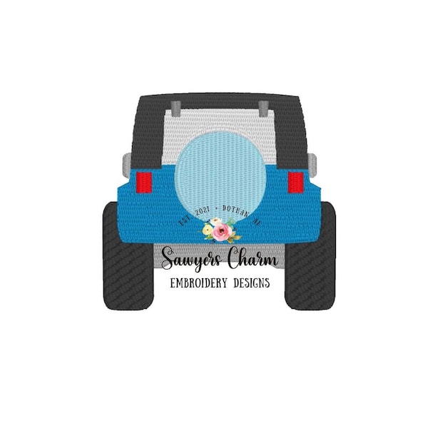 Jeep Embroidery - Etsy