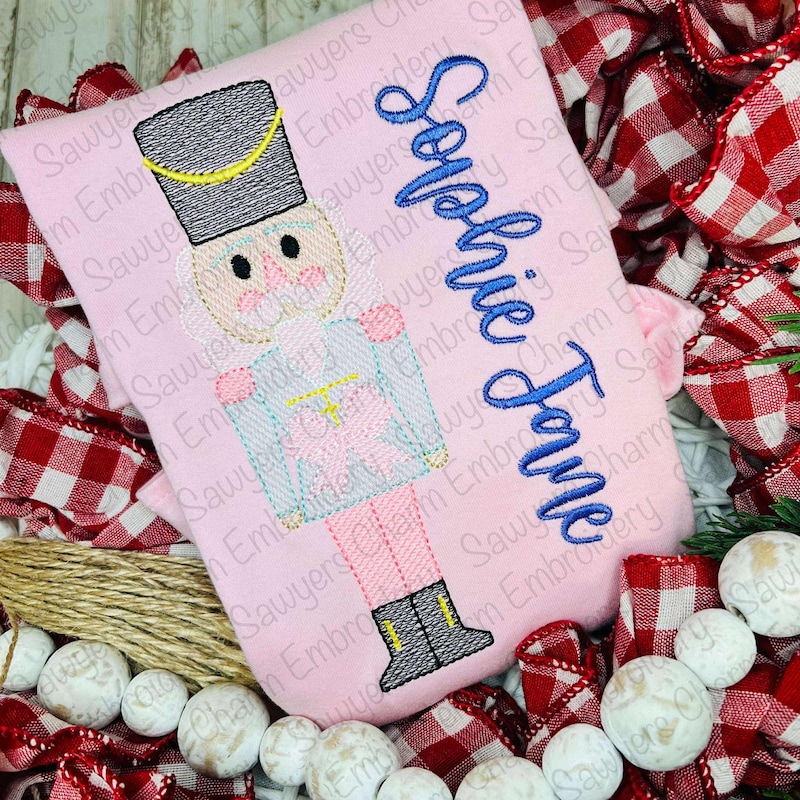 Nutcracker Bow Applique - Etsy