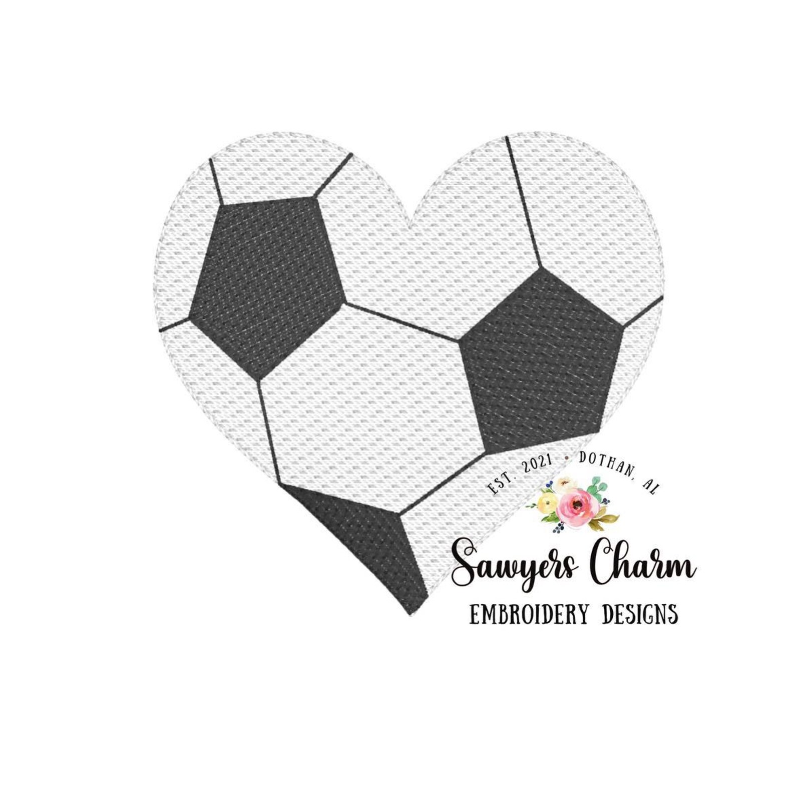 Build Your Own Sports Heart Shaped Balls Sketch Stitch Machine ...