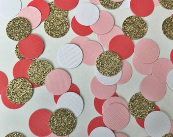 Coral confetti | Etsy