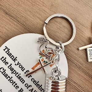 15 Pcs Keychains, First Communion, Baptism Favors, Christmas ...