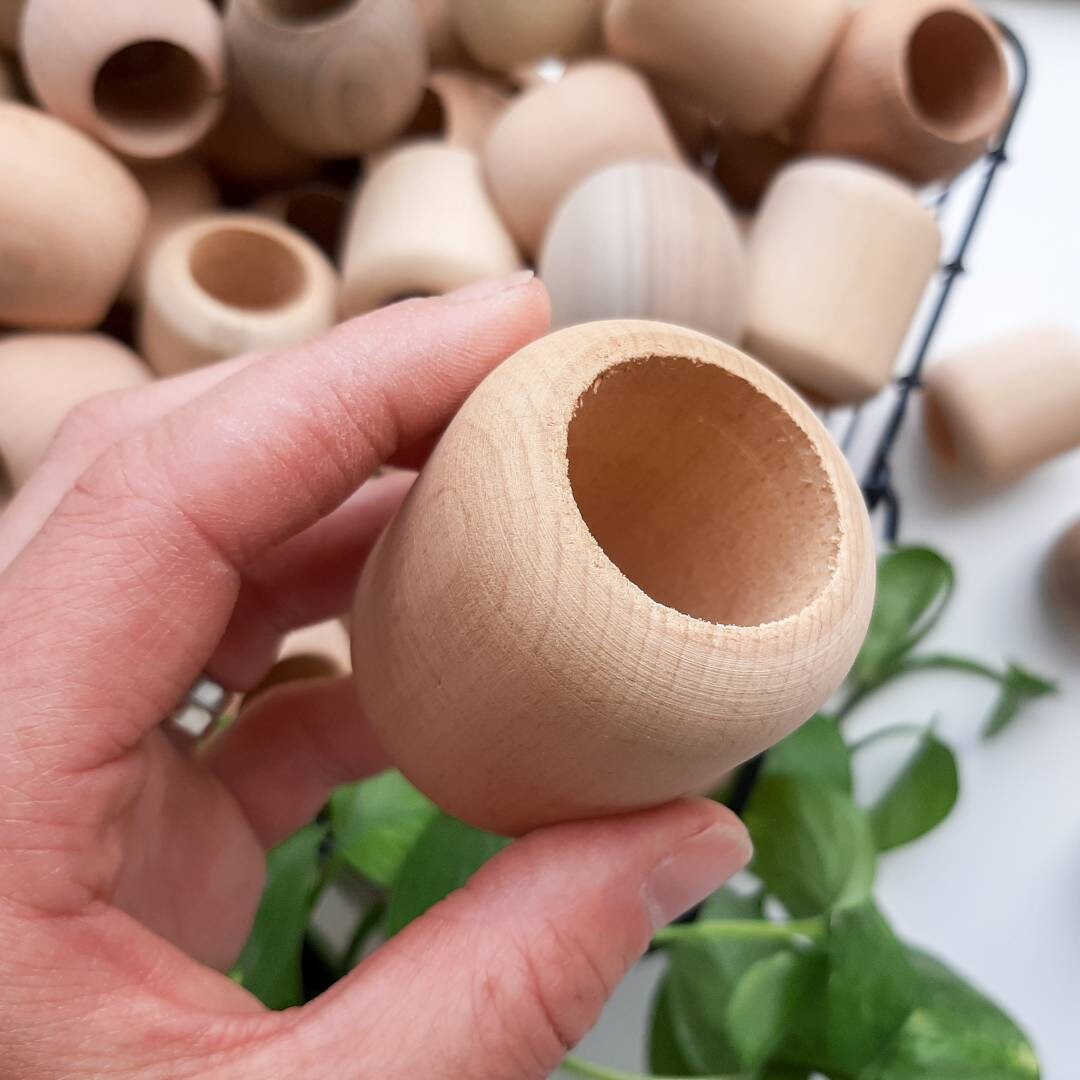 Extra Large Wood Beads/ unique beads hand turned solid wood | Etsy