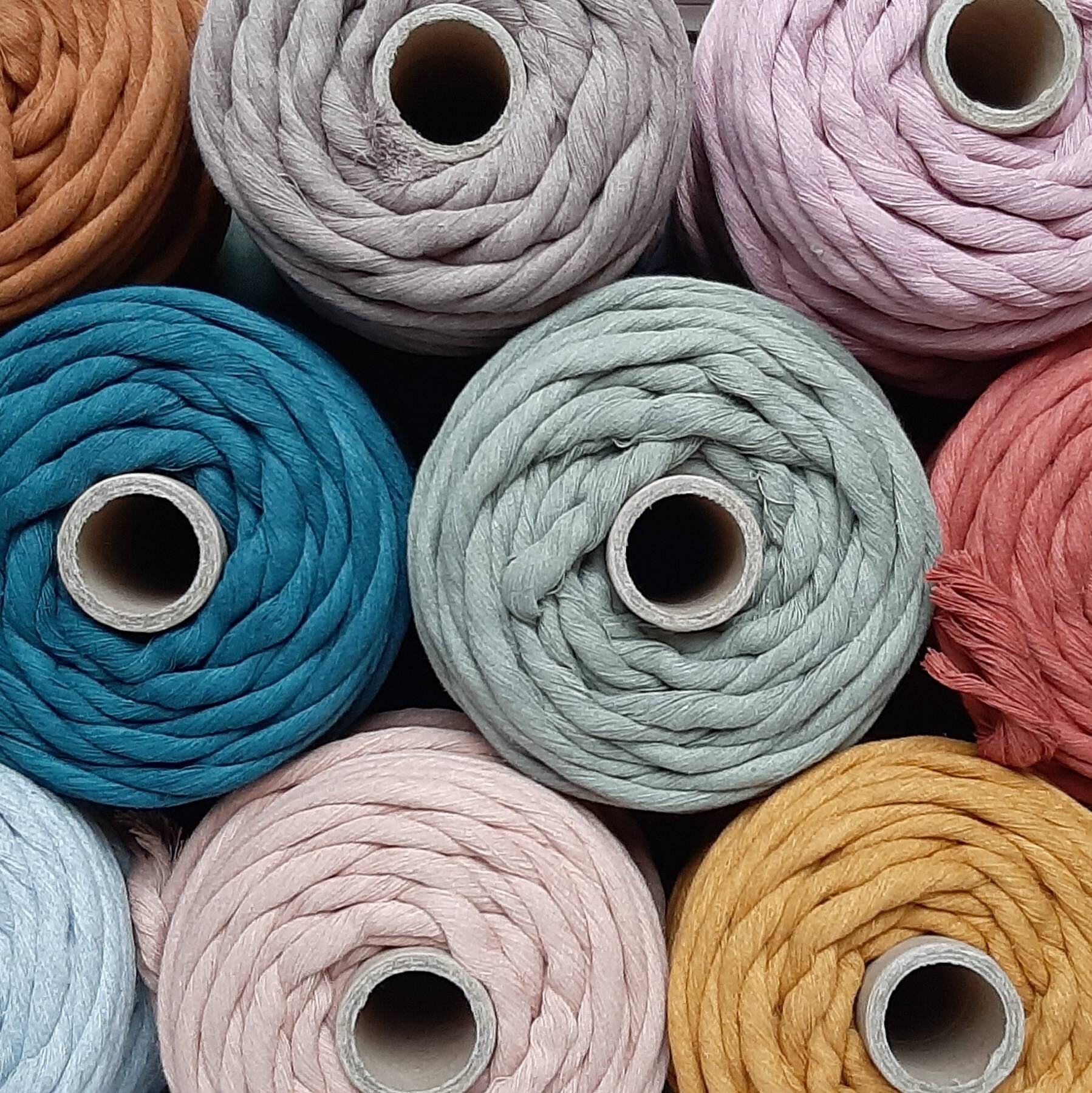 Macrame 9mm Macrame Cord Single Twist Macrame Cord Canada 30 meters ...