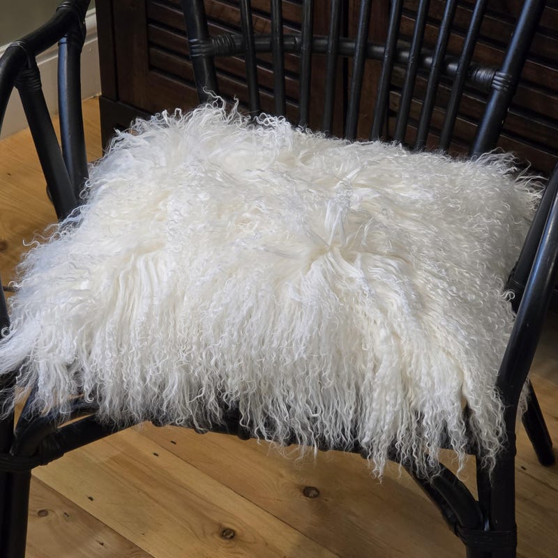 Sheep Print Wool Pillow - Etsy UK