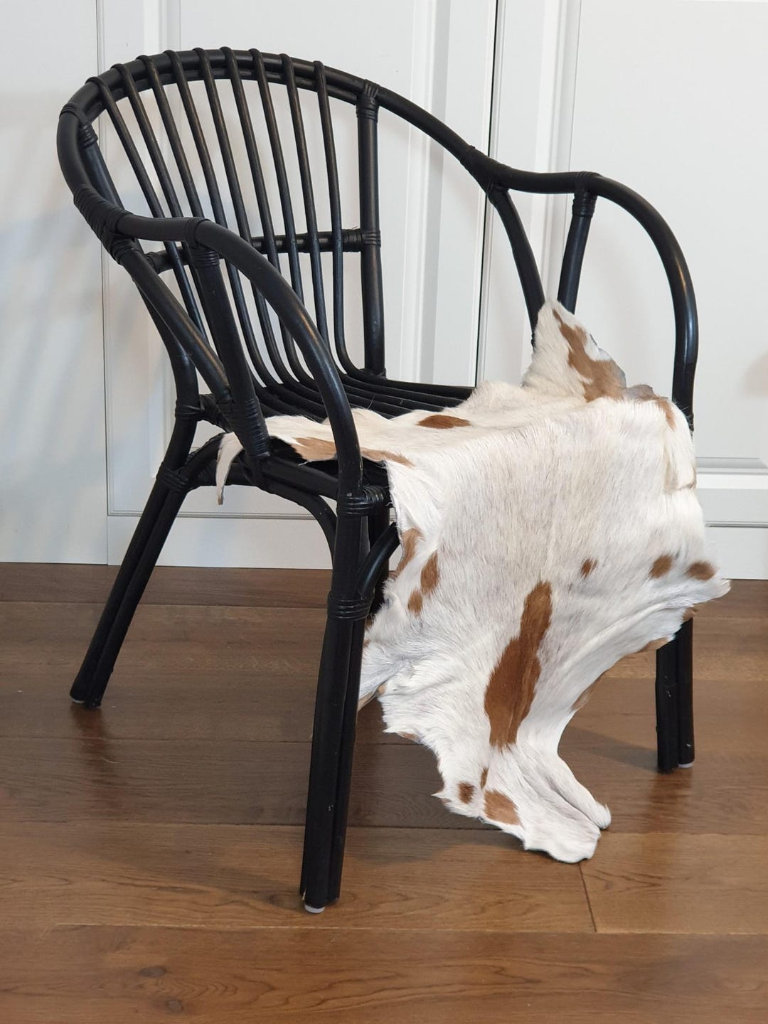 GOAT HIDE RUG Goat Rug, Genuine Goat Skin Rug, Leather Rug Decor, Brown ...