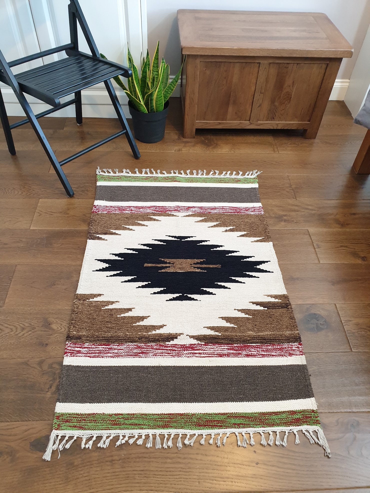 Handwoven Floor Covering Durry / Rug Home Decor Living Room,oriental ...