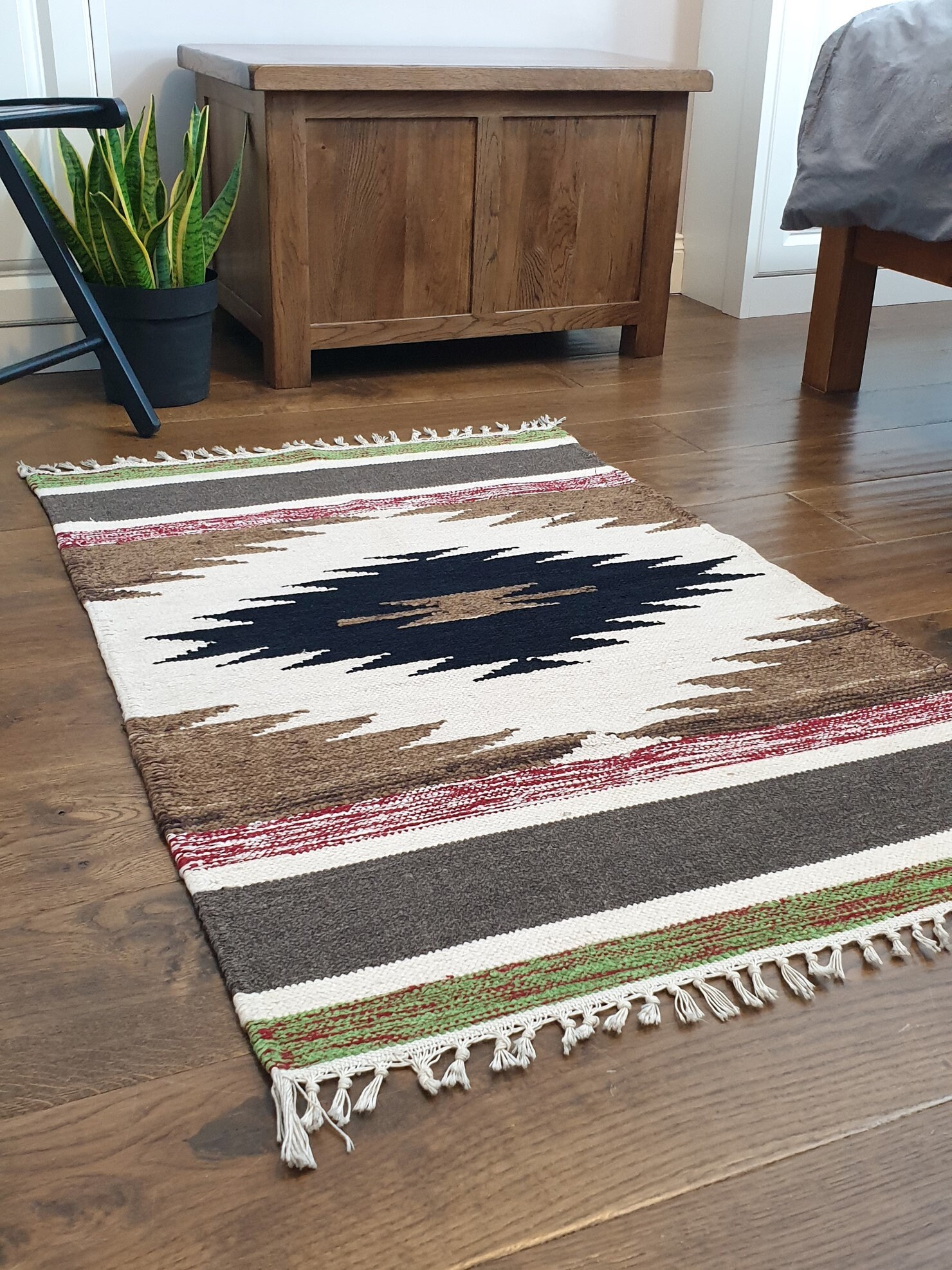 Handwoven Floor Covering Durry / Rug Home Decor Living Room,oriental ...