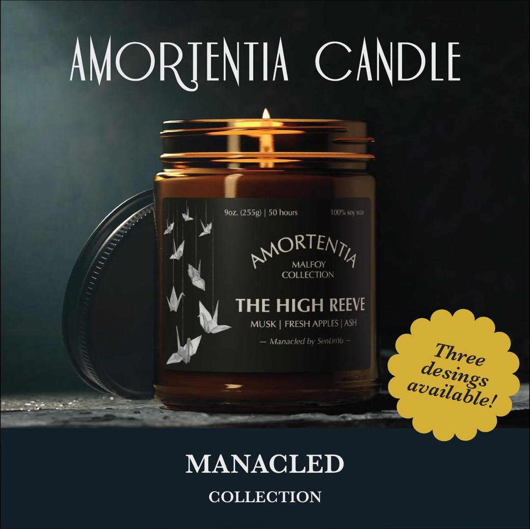 Manacled Amortentia Candle, Dramione Fanfiction, High Reeve, Smells ...