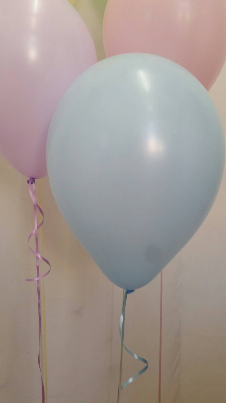 Matte Finish Pastel Balloons Pastel Balloons Matte Finish - Etsy