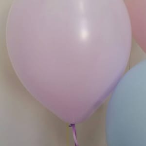Matte Finish Pastel Balloons, Pastel Balloons, Matte Finish, Pink, Blue ...