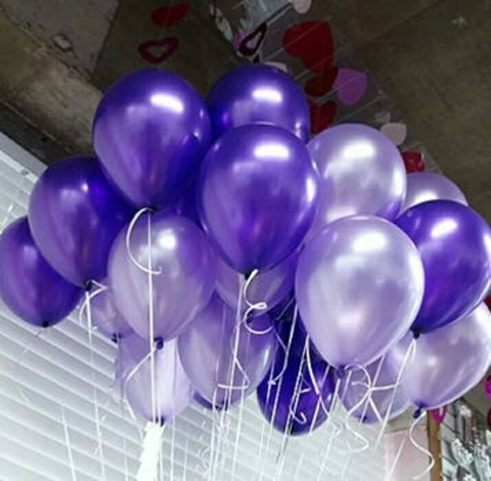 Pretty Purple Pretty Lilac Balloons Purple Balloon Mix - Etsy