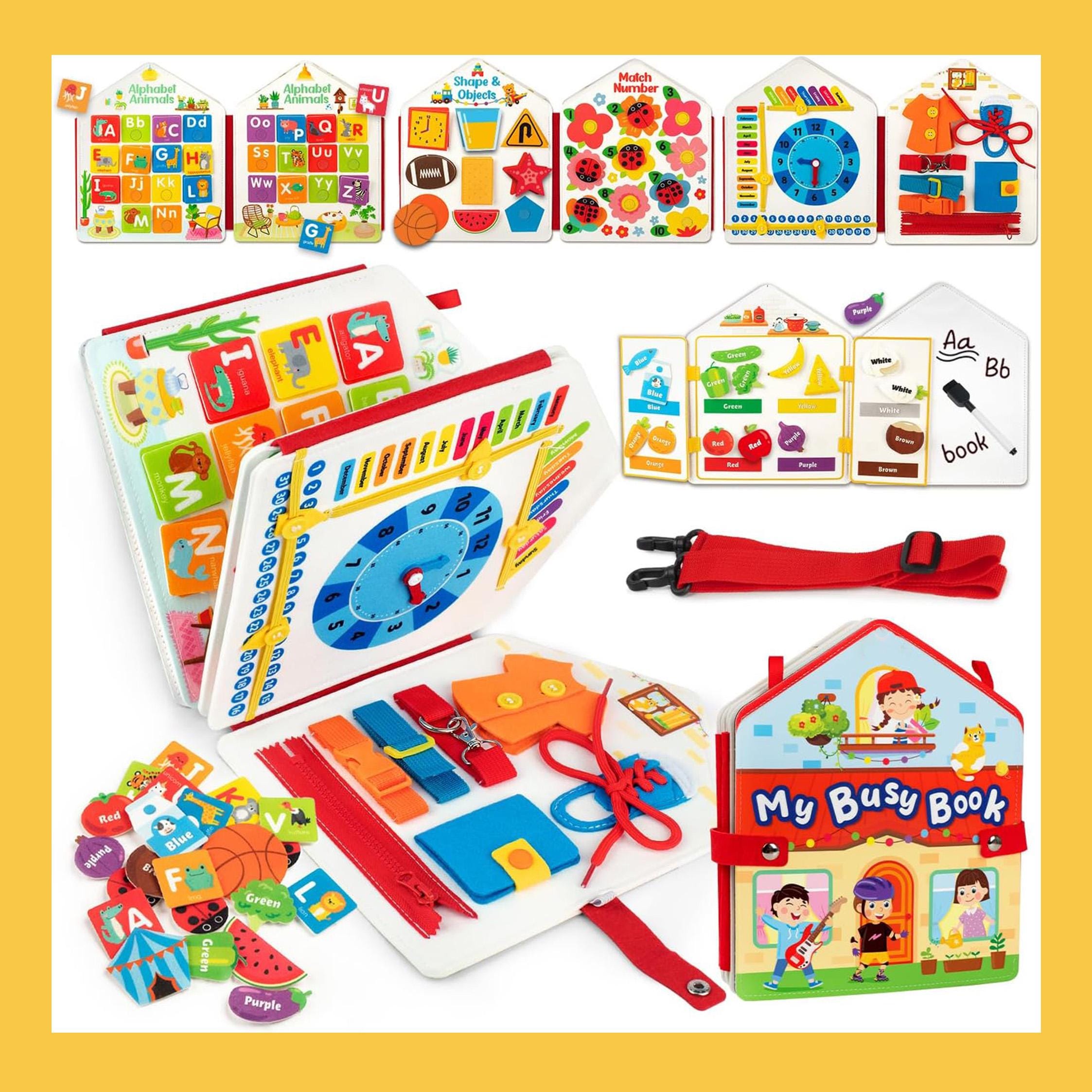 Enchanted Forest Felt Book: Educational and Fun Activities for Little ...