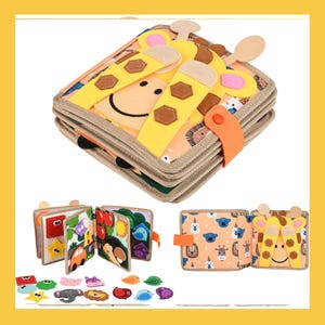 Enchanted Forest Felt Book: Educational and Fun Activities for Little ...