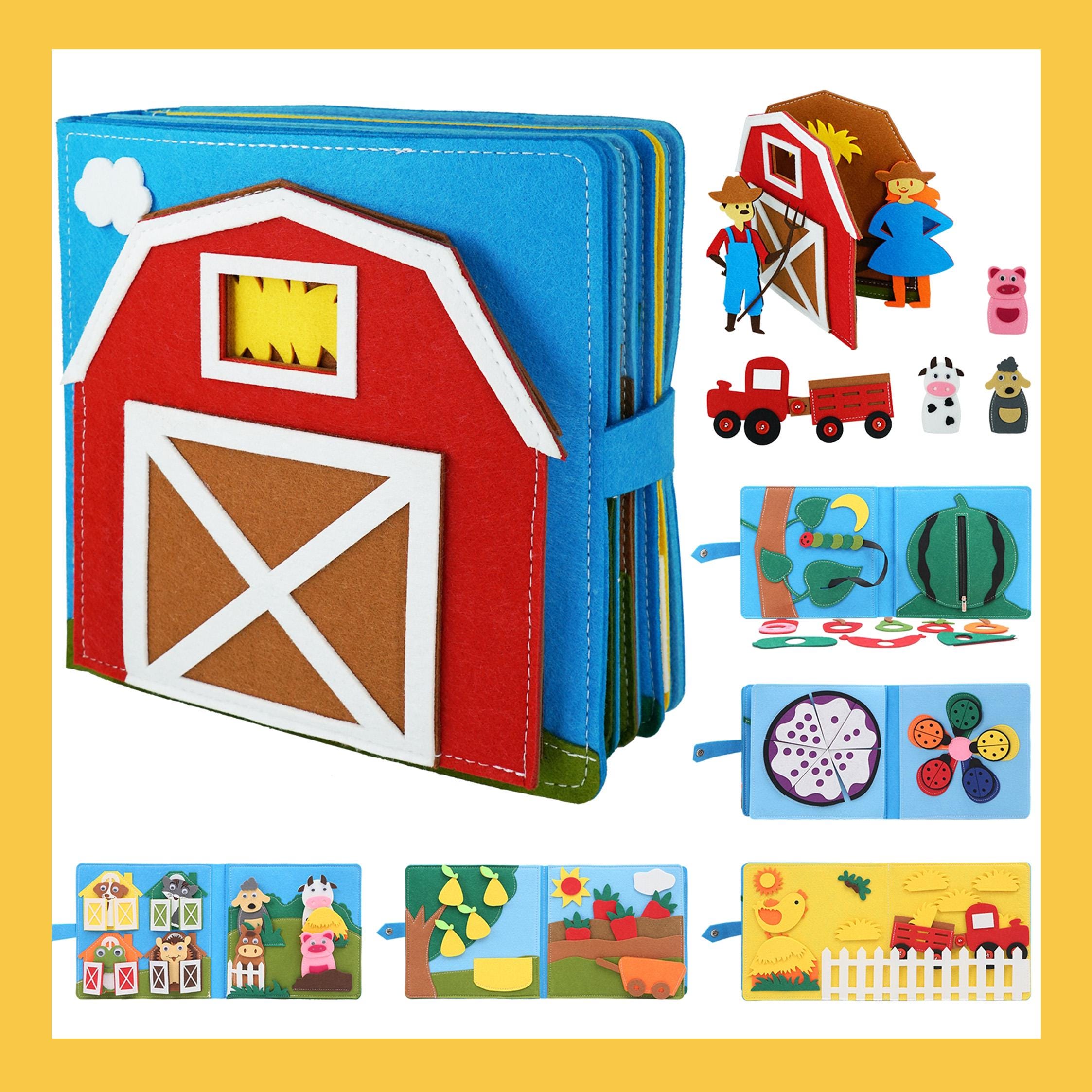 Enchanted Forest Felt Book: Educational and Fun Activities for Little ...