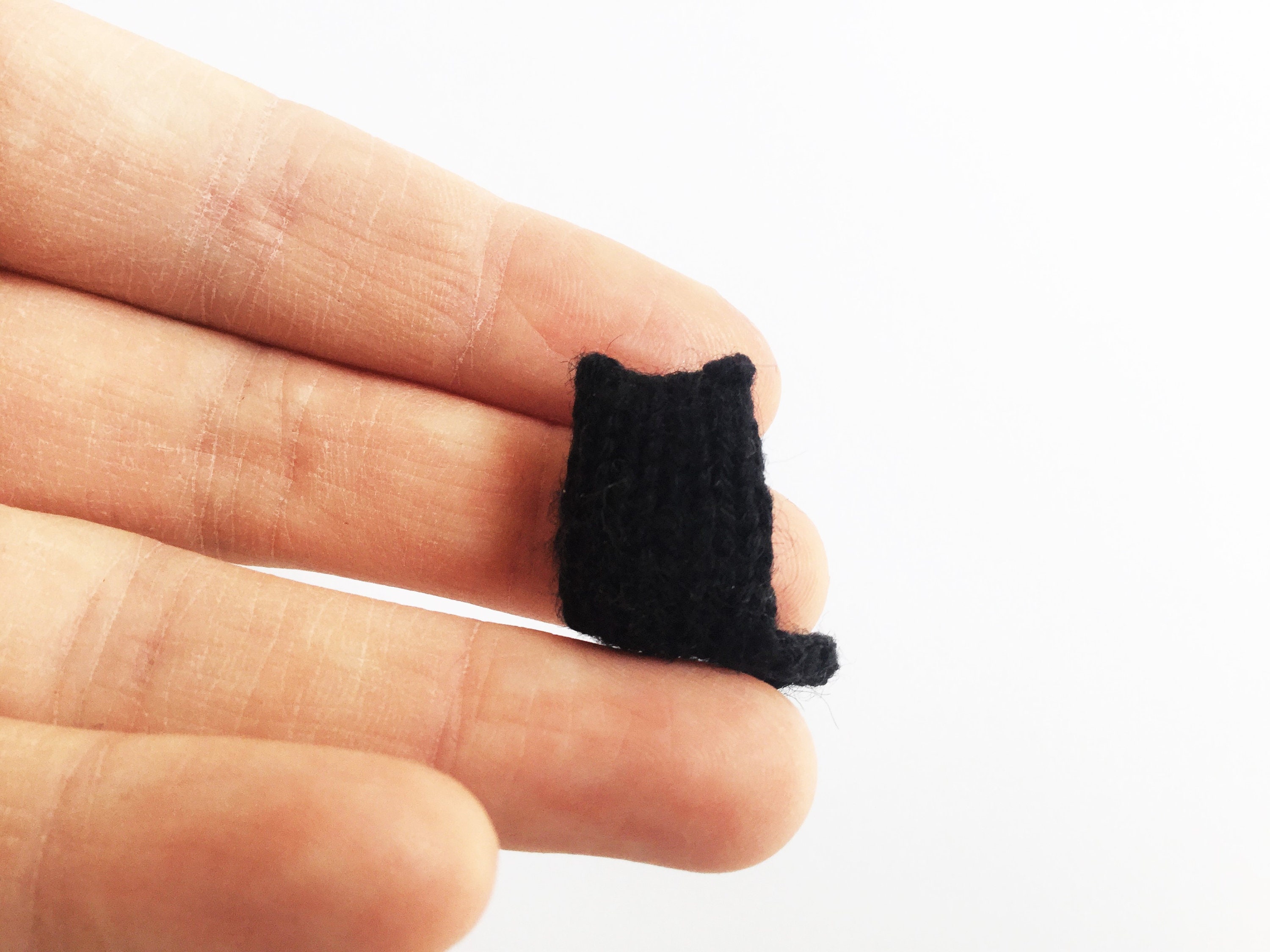 Knit Your Own Teeny Tiny Halloween Cat (pdf Knitting Pattern) - Etsy UK